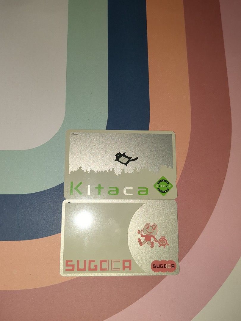 Japan ic card kitaca sugoca suica, Hobbies & Toys, Travel, Travel ...
