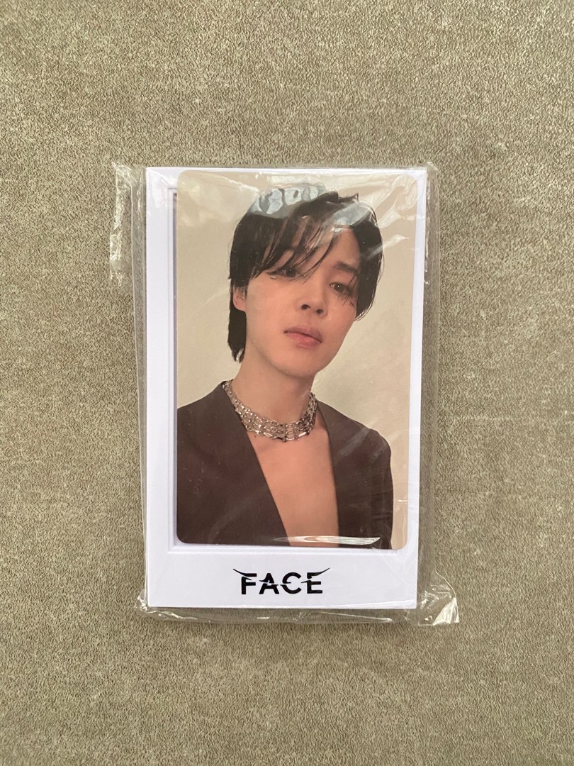 Jimin FACE Photocard, Hobbies & Toys, Memorabilia & Collectibles, K ...