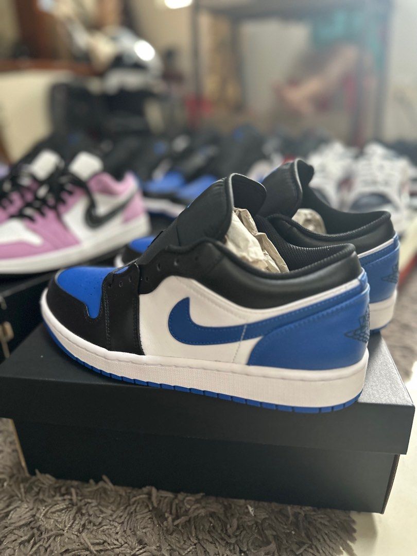Jordan 1 low royal toe, Men's Fashion, Footwear, Sneakers on Carousell
