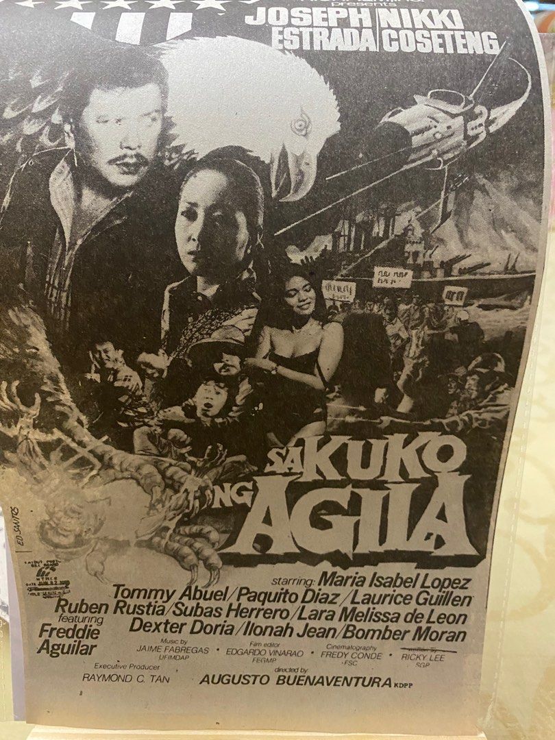 Joseph Erap Estrada Nikki Coseteng - Sa Kuko Ng Agila - Tagalog ...