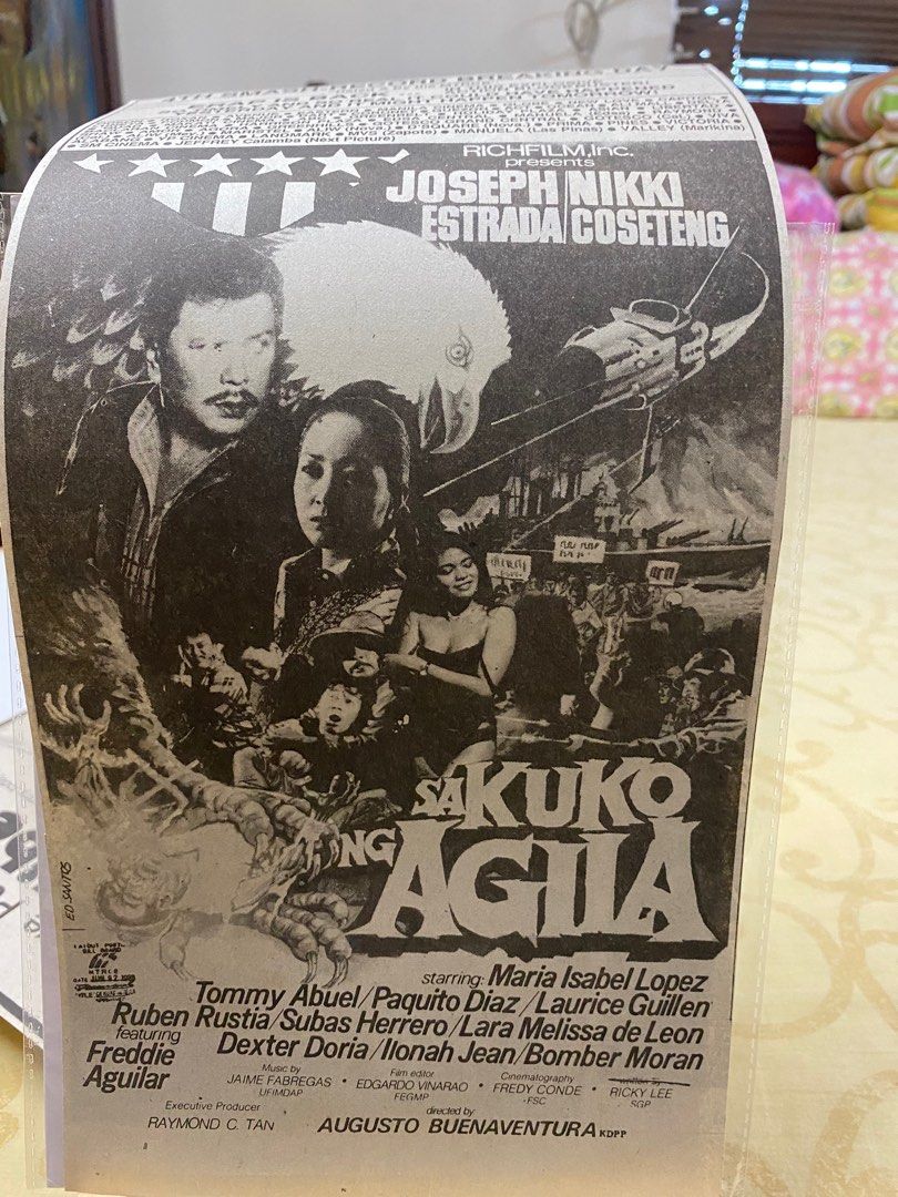 Joseph Erap Estrada Nikki Coseteng - Sa Kuko Ng Agila - Tagalog ...