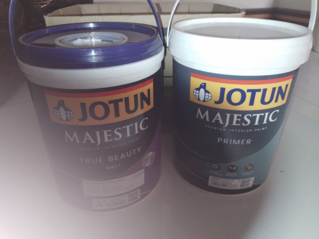 Jotun interior paint antifungal and anti mould cream color code 1952 ...