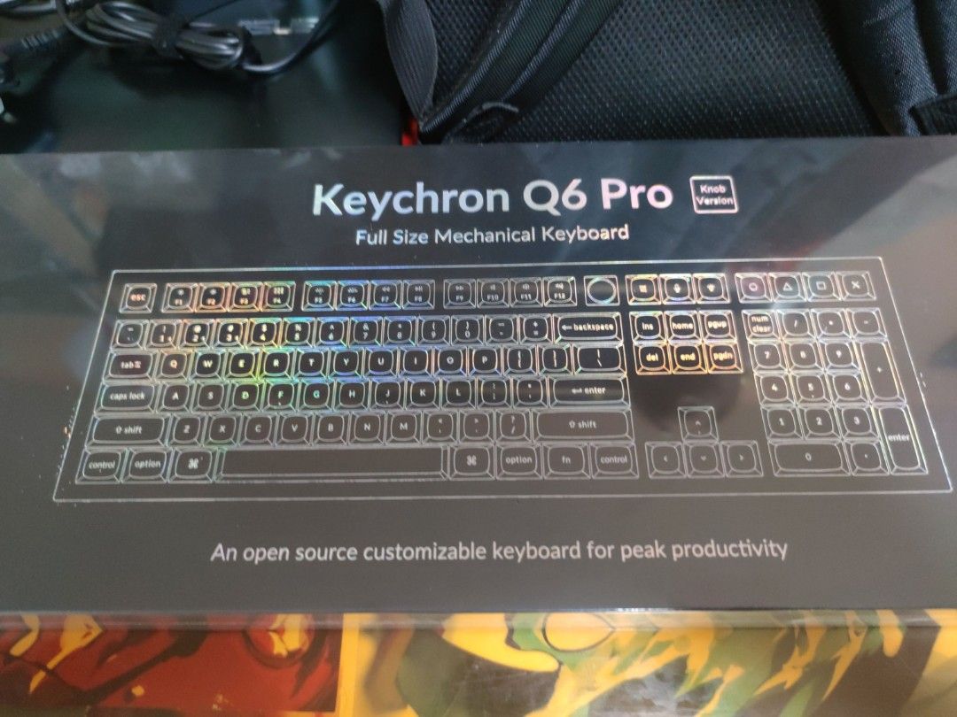 Keychron Q6 Pro BNIB Wireless Mechanical Keyboard With Knob (Barebones ...