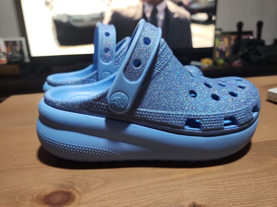 Kids Classic Glitter Clog (Unisex) J1, Babies & Kids, Babies & Kids ...