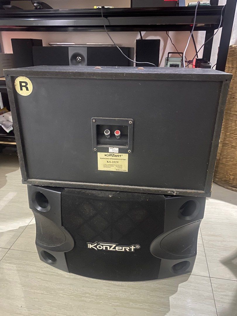 Konzert Karaoke Speaker System, Audio, Soundbars, Speakers & Amplifiers ...