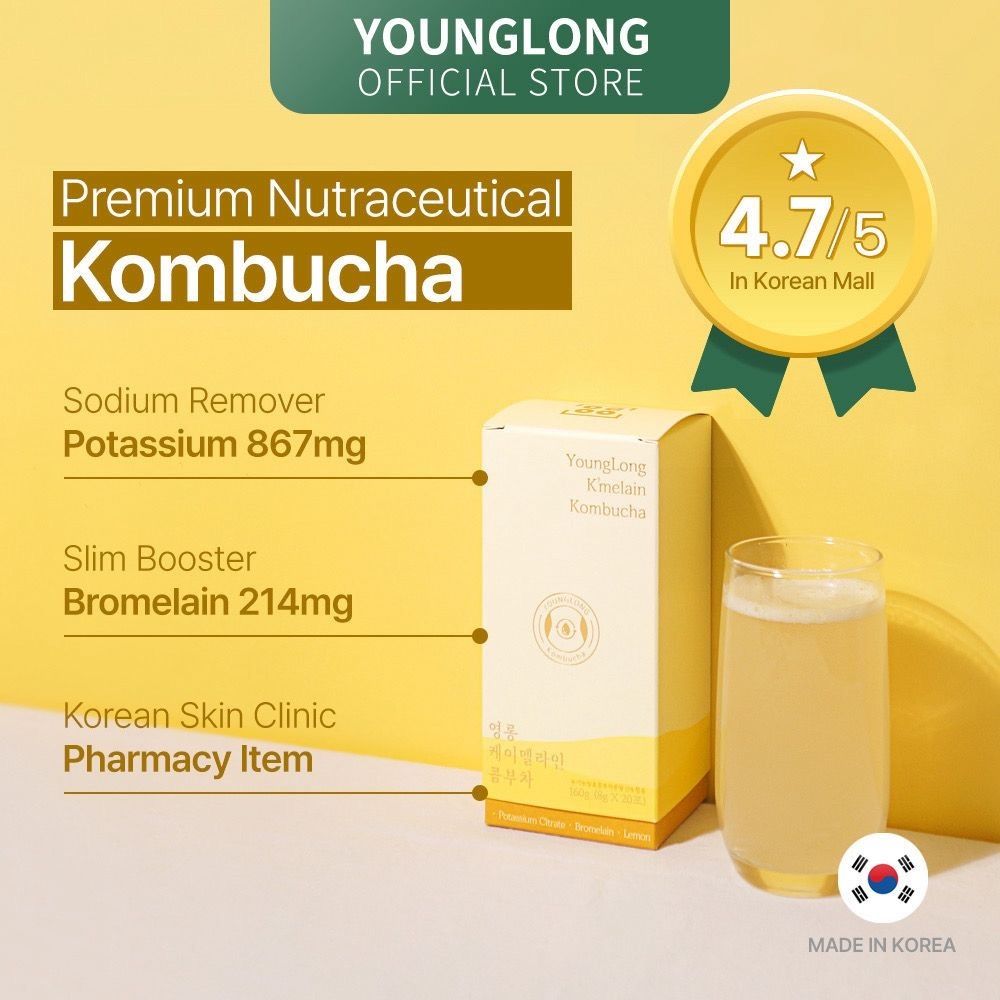 Korean Young Long Kombucha Premium Nutraceutical Healthy Fermented ...