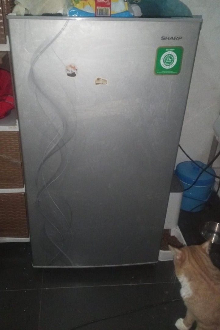 Kulkas SHARP 1 Pintu | tipe SJN-162 D, Kitchen & Appliances di Carousell