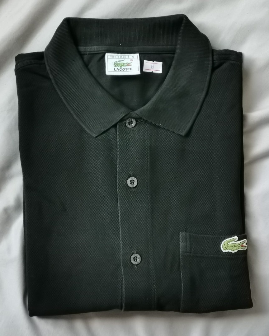 Lacoste Full Button Polo Shirt, Men's Fashion, Tops & Sets, Tshirts ...
