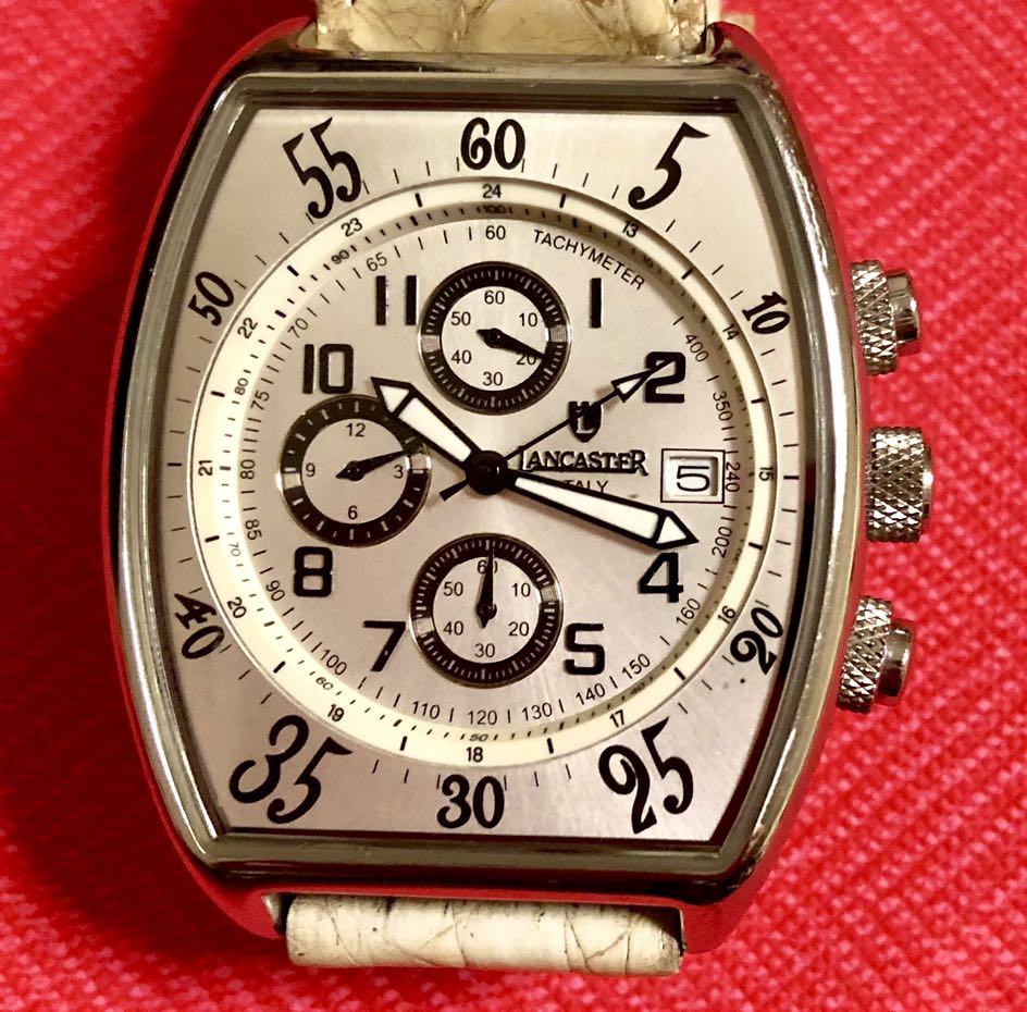 Lancaster Chronology Italian Quartz Watch, Luxury, Watches on Carousell