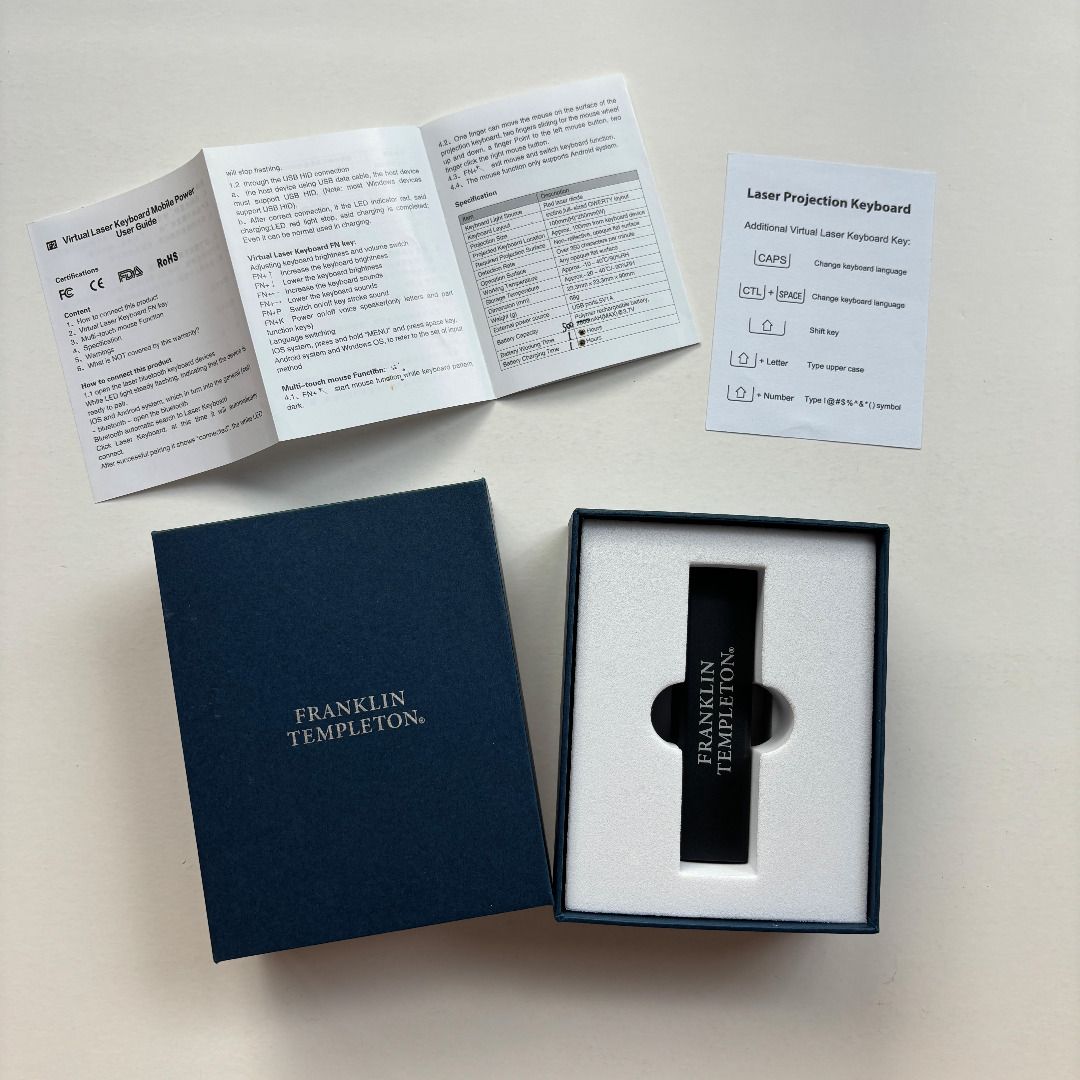 Laser Projection Keyboard (Smallest Form Factor), Computers & Tech ...