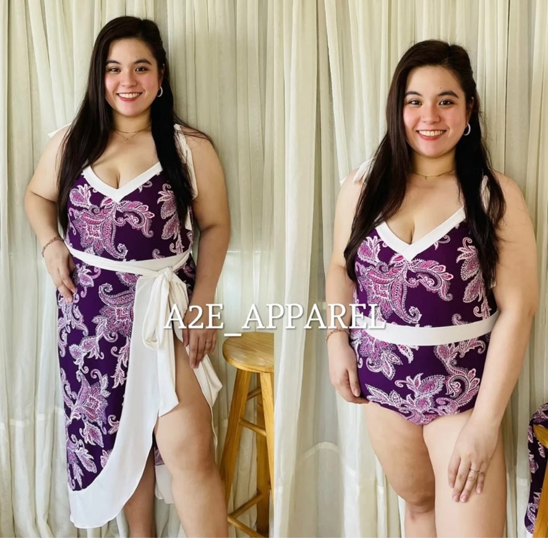 Lavander set swimwear, Women's Fashion, Swimwear, Bikinis & Swimsuits on Carousell