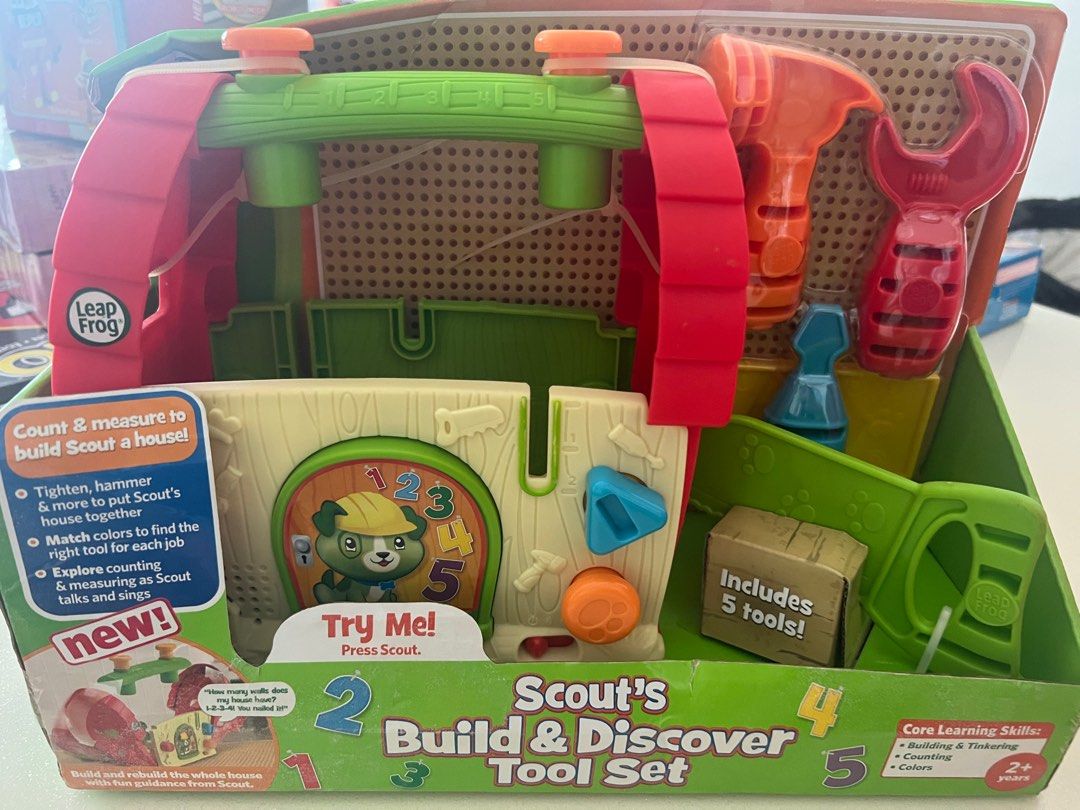 Leapfrog Scout build and discover set, Babies & Kids, Infant Playtime ...