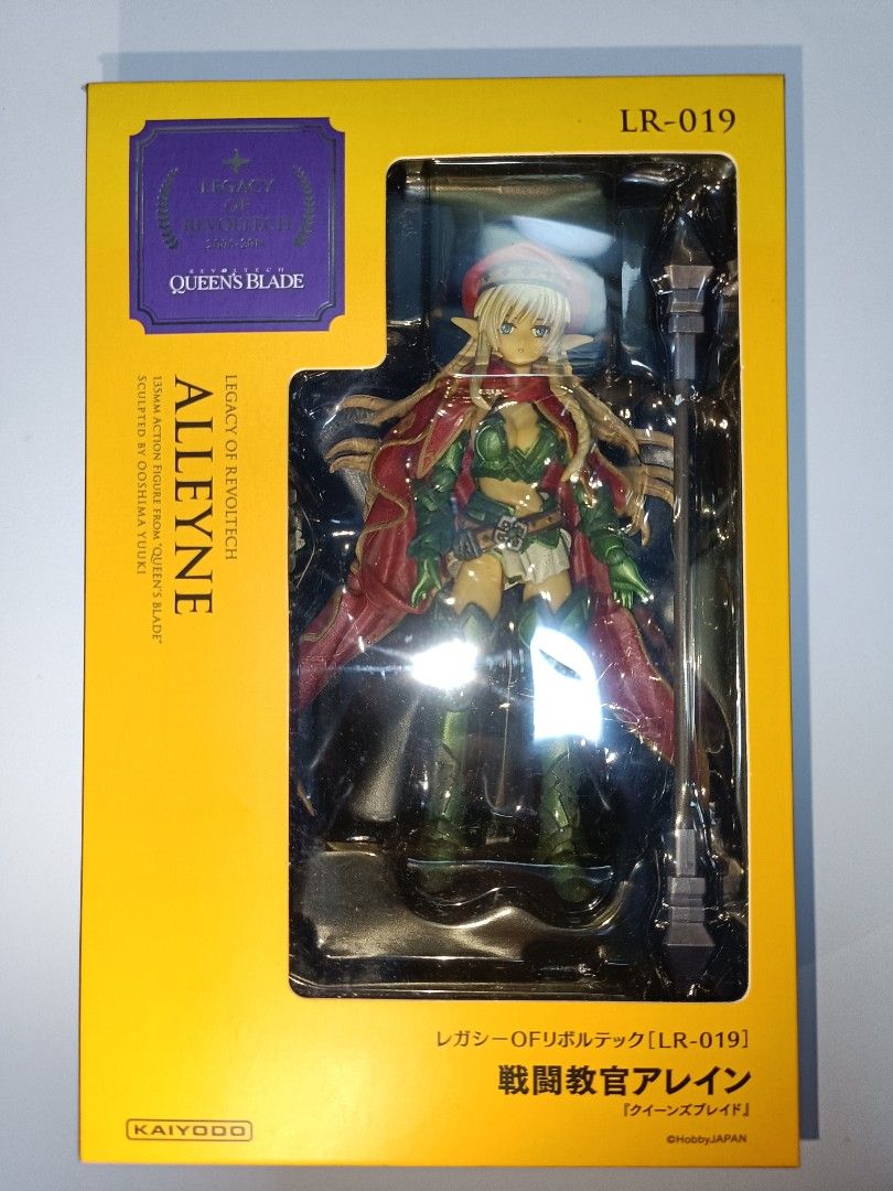 Legacy of Revoltech LR-019 Queen's Blade Series Alleyne, Hobbies & Toys, Toys & Games on Carousell