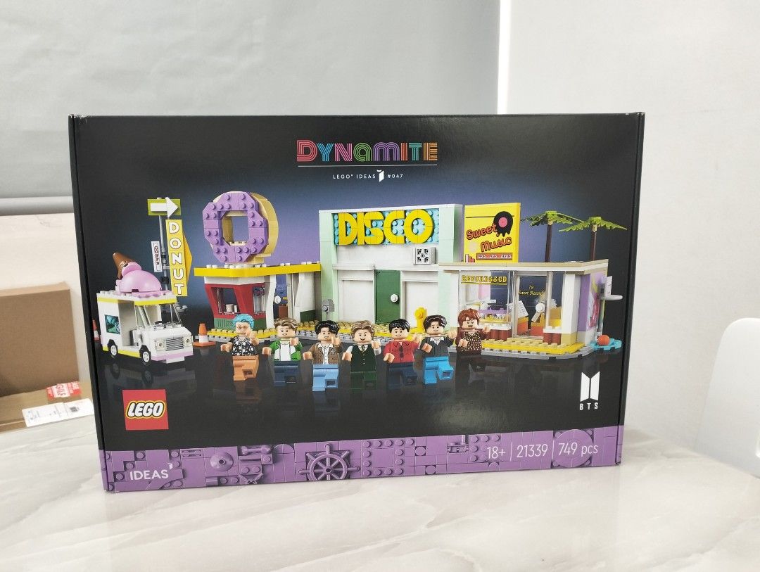 Lego 21339 Ideas BTS Dynamite, Hobbies & Toys, Toys & Games on Carousell