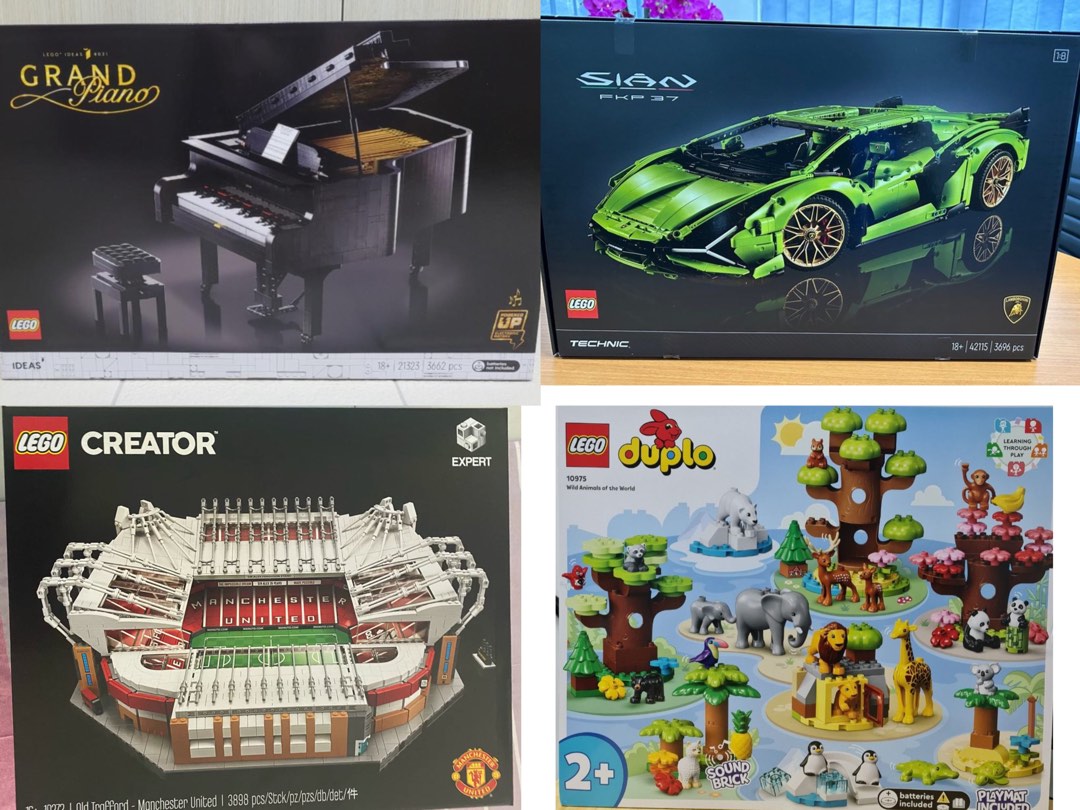 Lego empty box, Hobbies & Toys, Toys & Games on Carousell