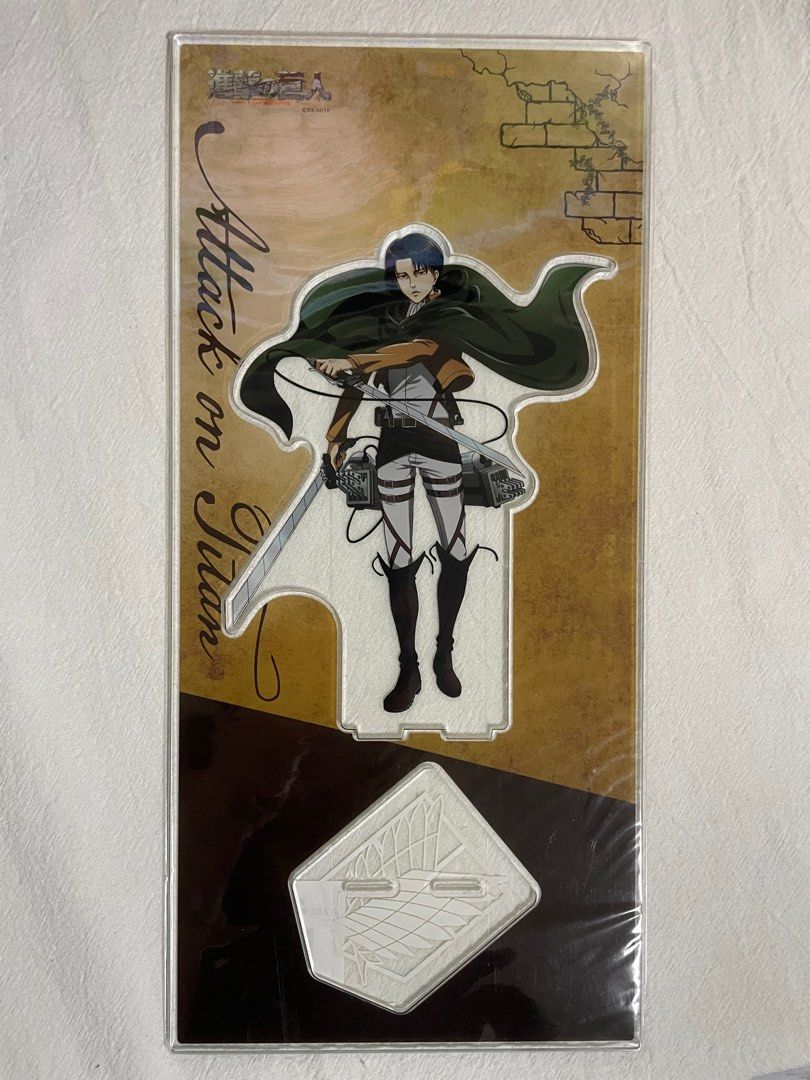 Attack on titan Levi standee, Hobbies & Toys, Memorabilia ...