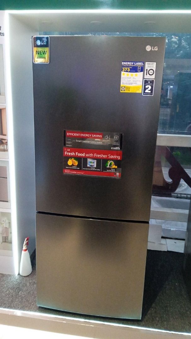 LG Refrigerator Two Door Bottom Freezer, TV & Home Appliances, Kitchen ...