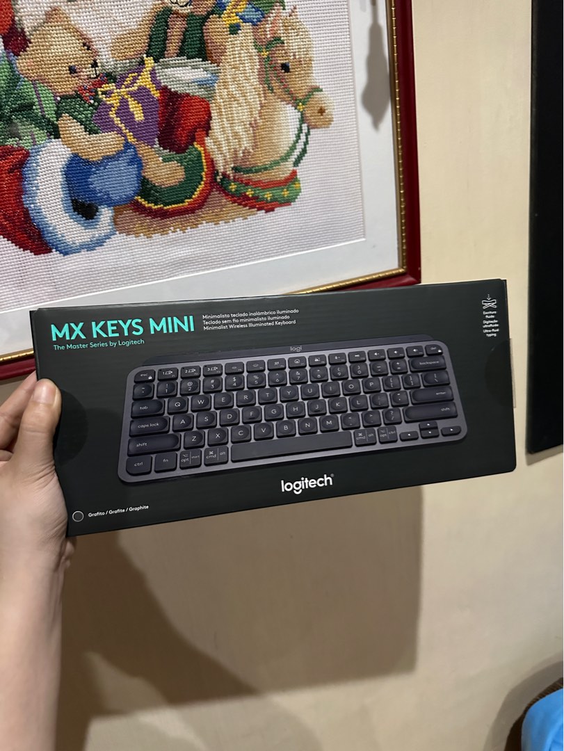 Logitech Mx Keys Mini Graphite, Computers & Tech, Parts & Accessories ...