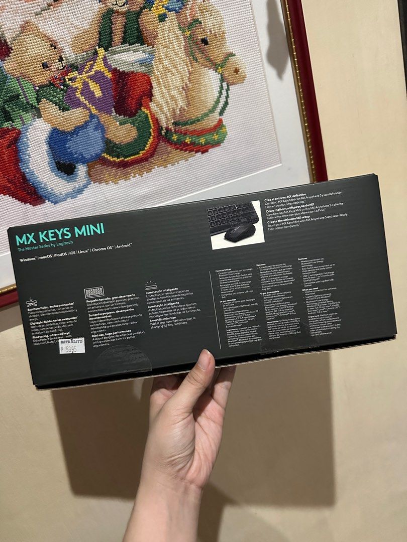 Logitech Mx Keys Mini Graphite, Computers & Tech, Parts & Accessories ...