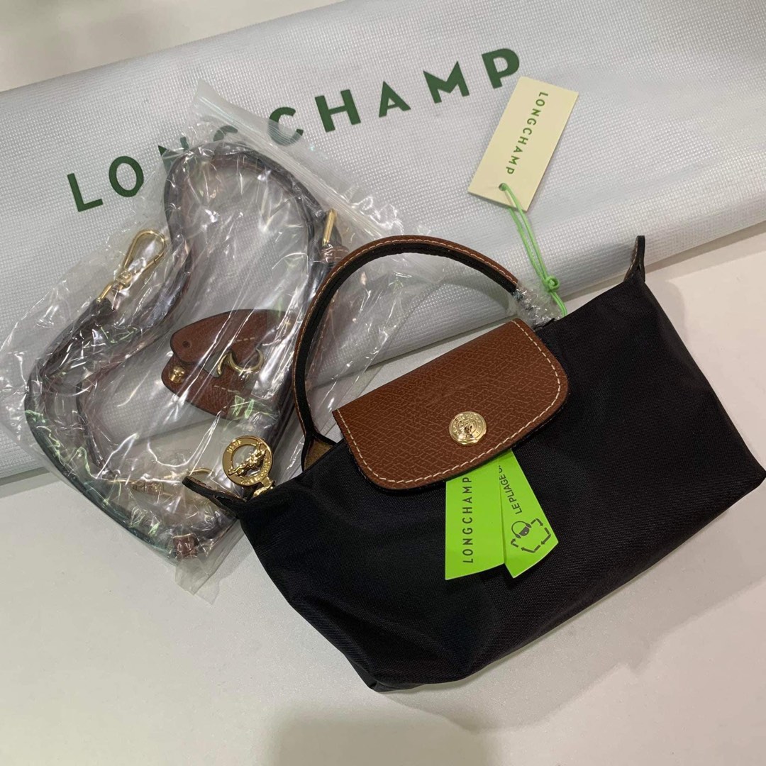 Longchamp mini black last one sling bag, Women's Fashion, Bags ...