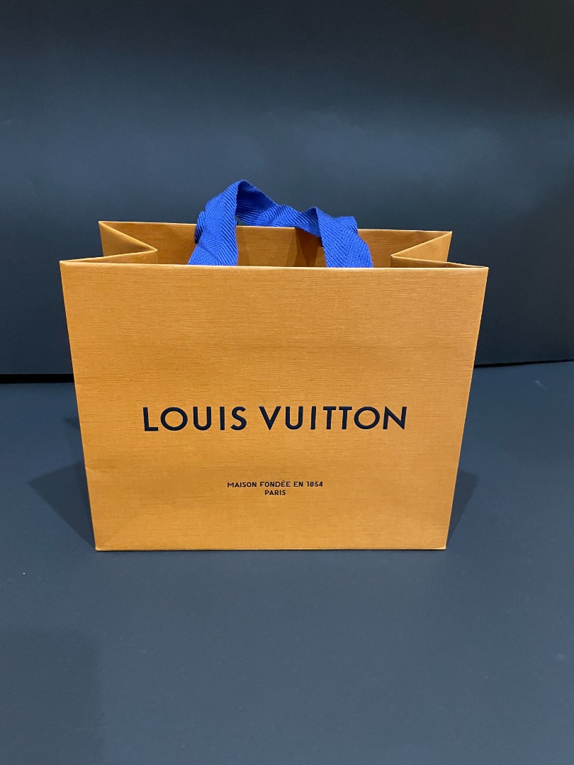 Louis Vuitton Paper Bag - Small Size, Men's Fashion, Watches ...