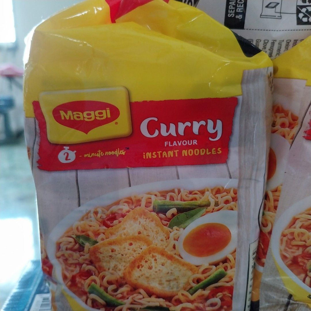 Maggie curry flavour, Food & Drinks, Rice & Noodles on Carousell