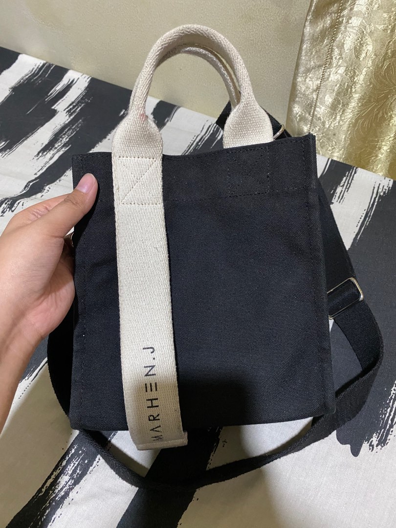 MARHEN.J RICKY MINI BLACK ORIGINAL, Barang Mewah, Tas & Dompet di Carousell