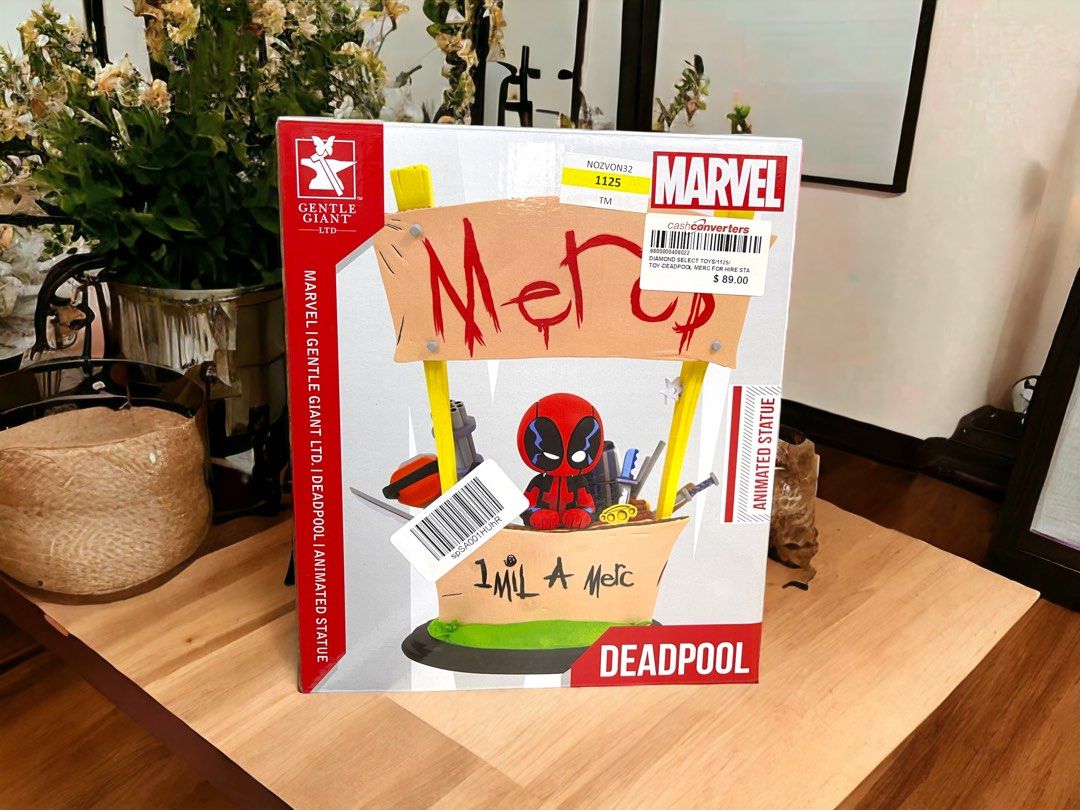 Marvel Animated Deadpool Merc For Hire Statue, Hobbies & Toys, Toys ...