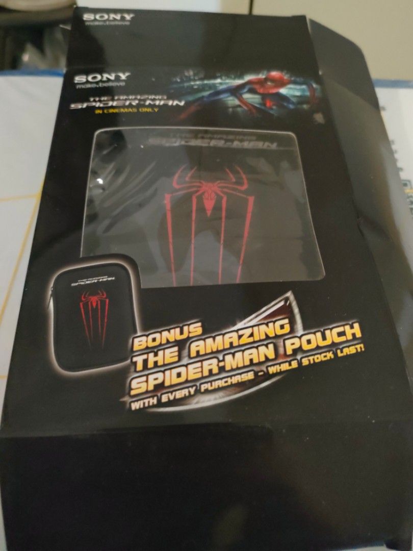 Marvel TASM The Amazing Spider man Pouch bag, Hobbies & Toys ...