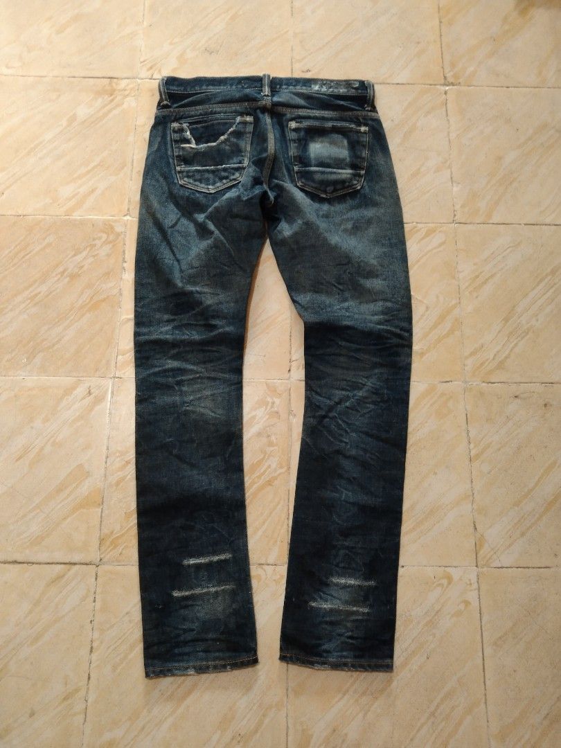 MasterCraft Union Ripped Jeans, Men's Fashion, Bottoms, Jeans on Carousell