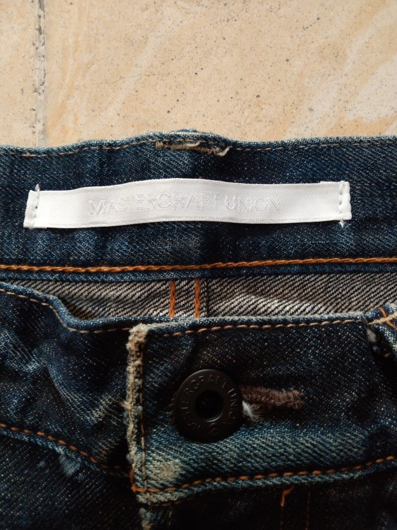 MasterCraft Union Ripped Jeans, Men's Fashion, Bottoms, Jeans on Carousell