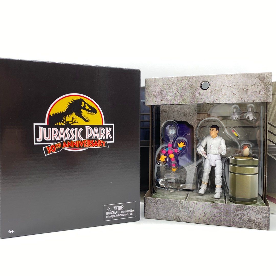 Mattel Creations Hammond Collection Jurassic Park Lab Tour Dr Henry Wu ...