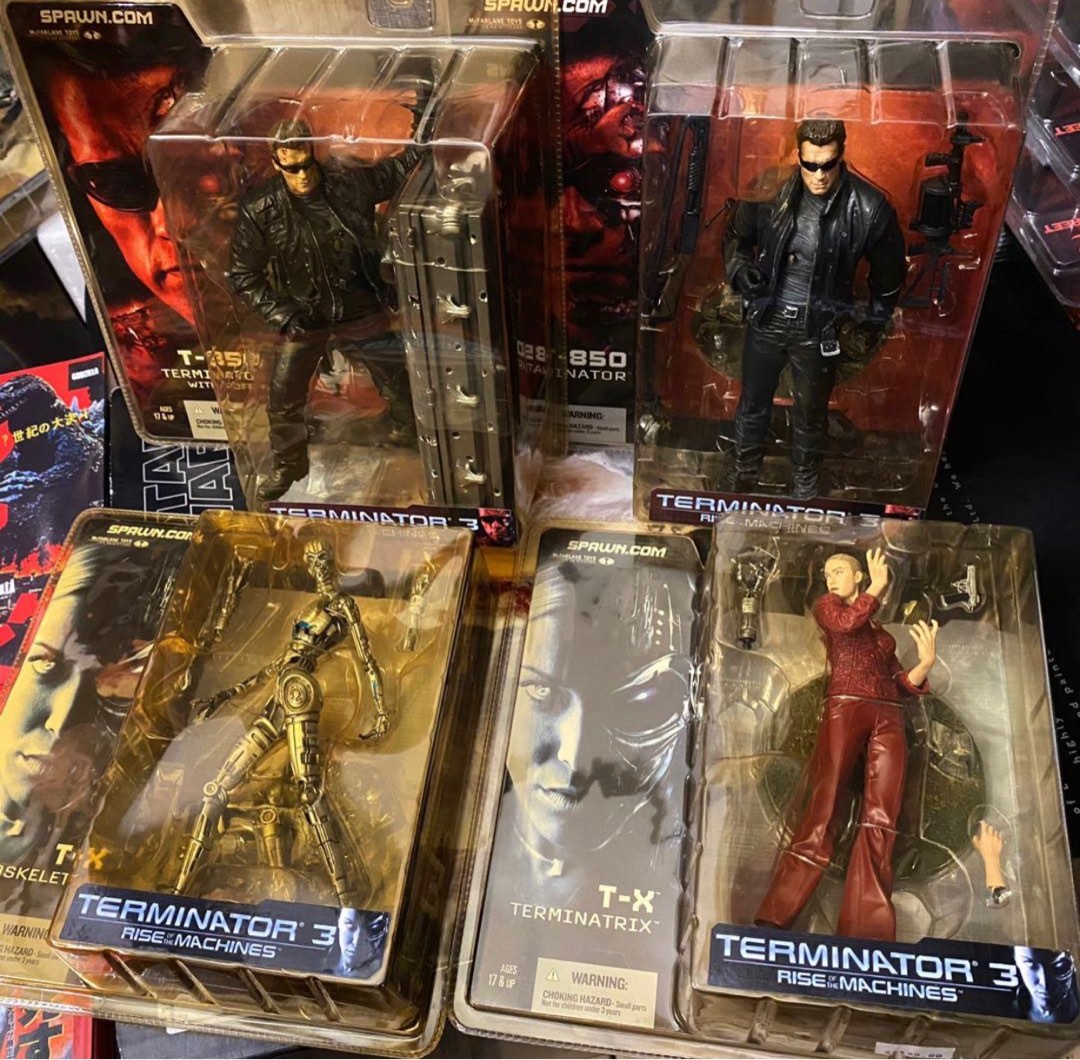 McFarlane terminator 3 set of 4 figures, Hobbies & Toys, Toys & Games ...