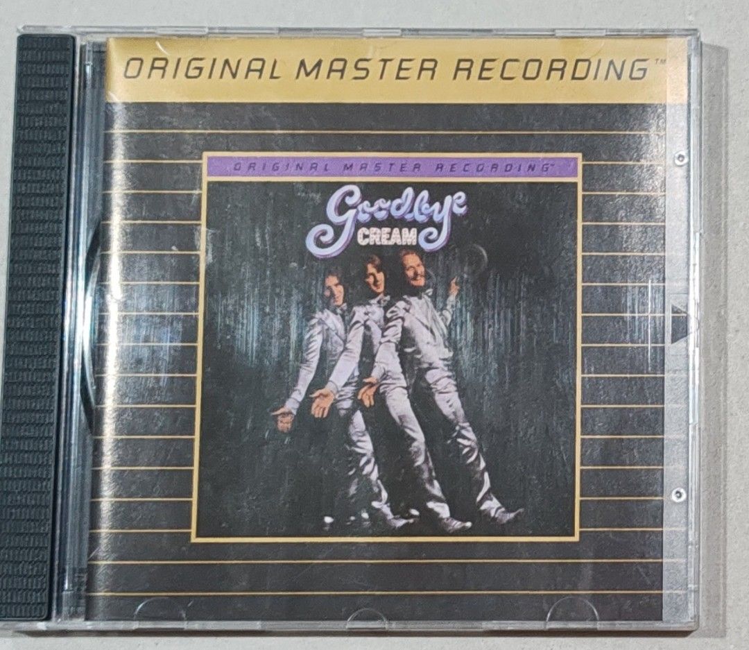 MFSL Cream Goodbye UltraDisc II Gold Disc Made in USA, Hobbies & Toys ...