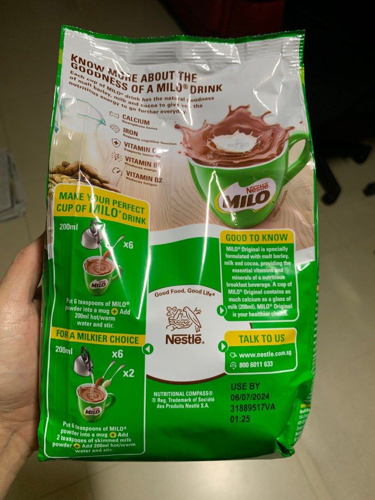 Milo 900g, Food & Drinks, Beverages on Carousell