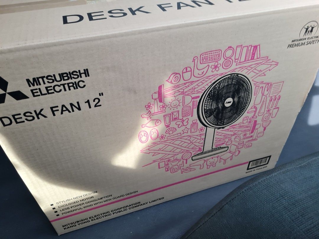 Mitsubishi Electric Desk Fan 12, Furniture & Home Living, Lighting ...