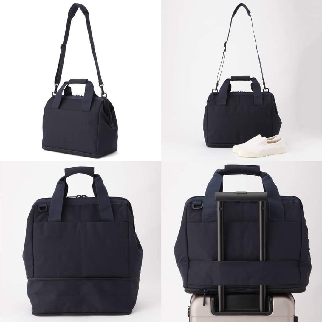 Muji Expandable Boston Bag, Men's Fashion, Bags, Sling Bags on Carousell