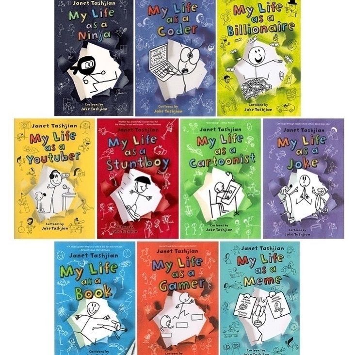 My life as a book children Story books by Janet Tashjian Ninja, Hobbies ...