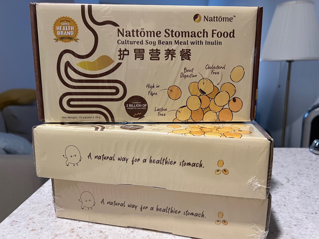 Nattome Cultured Soy Bean Meal for Gastric, Health & Nutrition, Health ...