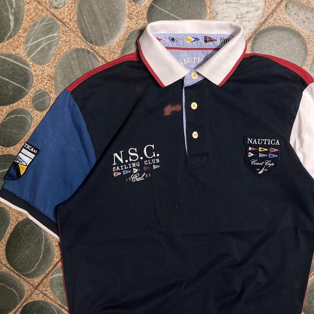 Nautica Sailing Club Polo Shirt, Men's Fashion, Tops & Sets, Tshirts ...
