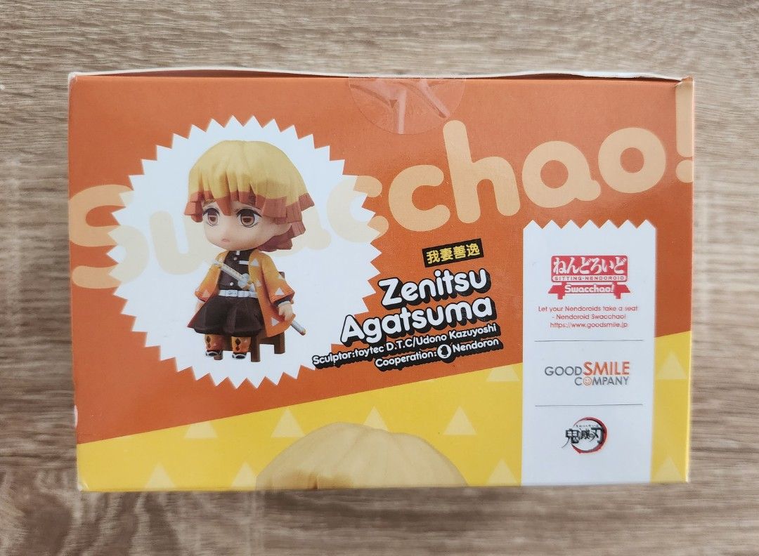 Nendoroid Swacchao! Zenitsu Agatsuma, Hobbies & Toys, Toys & Games on ...