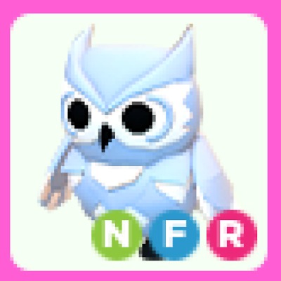 [READ DESCRIPTION] NFR Snow Owl Roblox Adopt Me, Video Gaming, Gaming ...