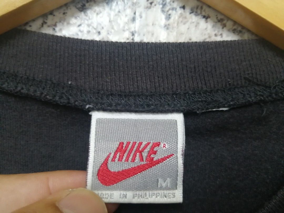 Nike 90s Big Swoosh Gray tag, Men's Fashion, Tops & Sets, Tshirts ...