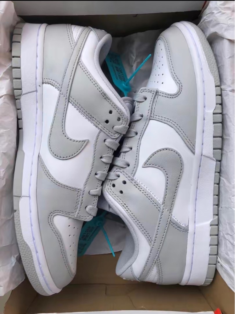 Nike Dunk Low grey, Men's Fashion, Footwear, Sneakers on Carousell