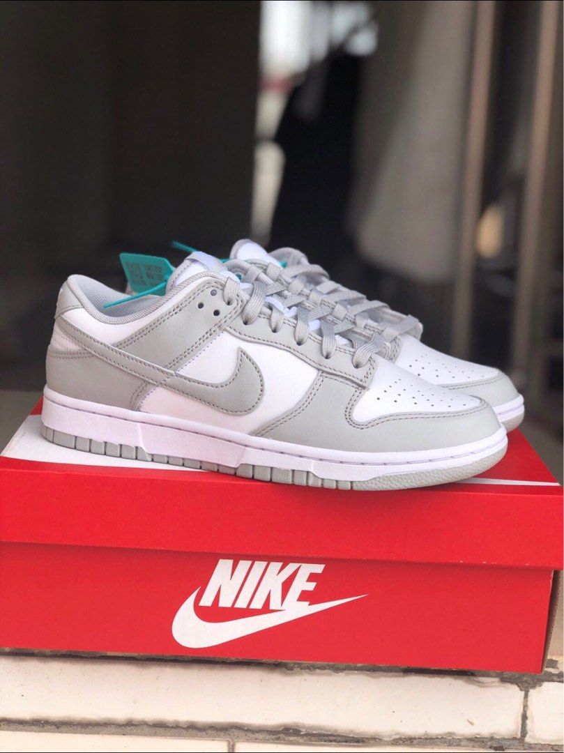 Nike Dunk Low grey, Men's Fashion, Footwear, Sneakers on Carousell