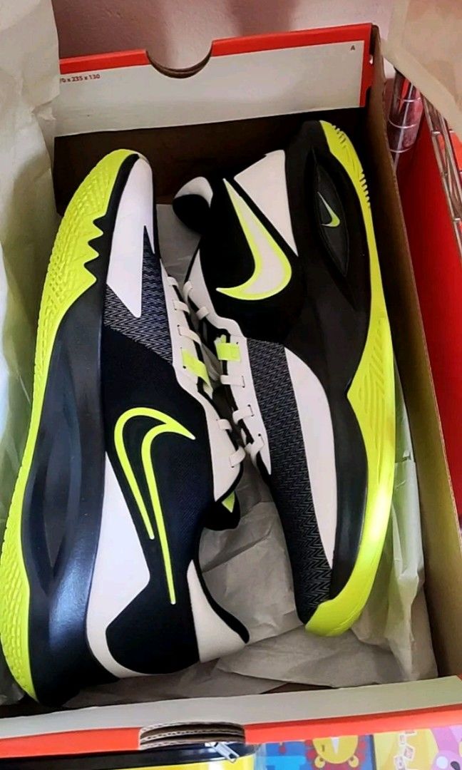 Nike Precision VI Black/volt-Sail, Men's Fashion, Footwear, Sneakers on ...