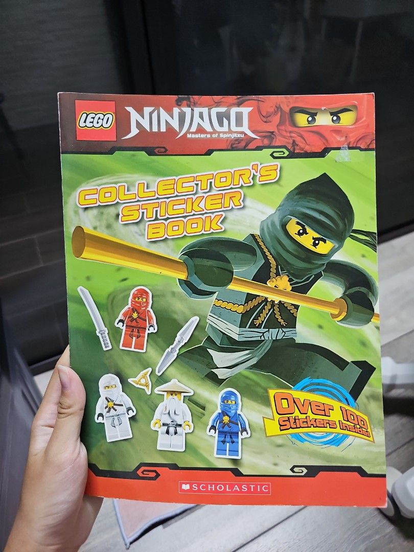 ninjago sticker book!, Hobbies & Toys, Books & Magazines, Children's ...