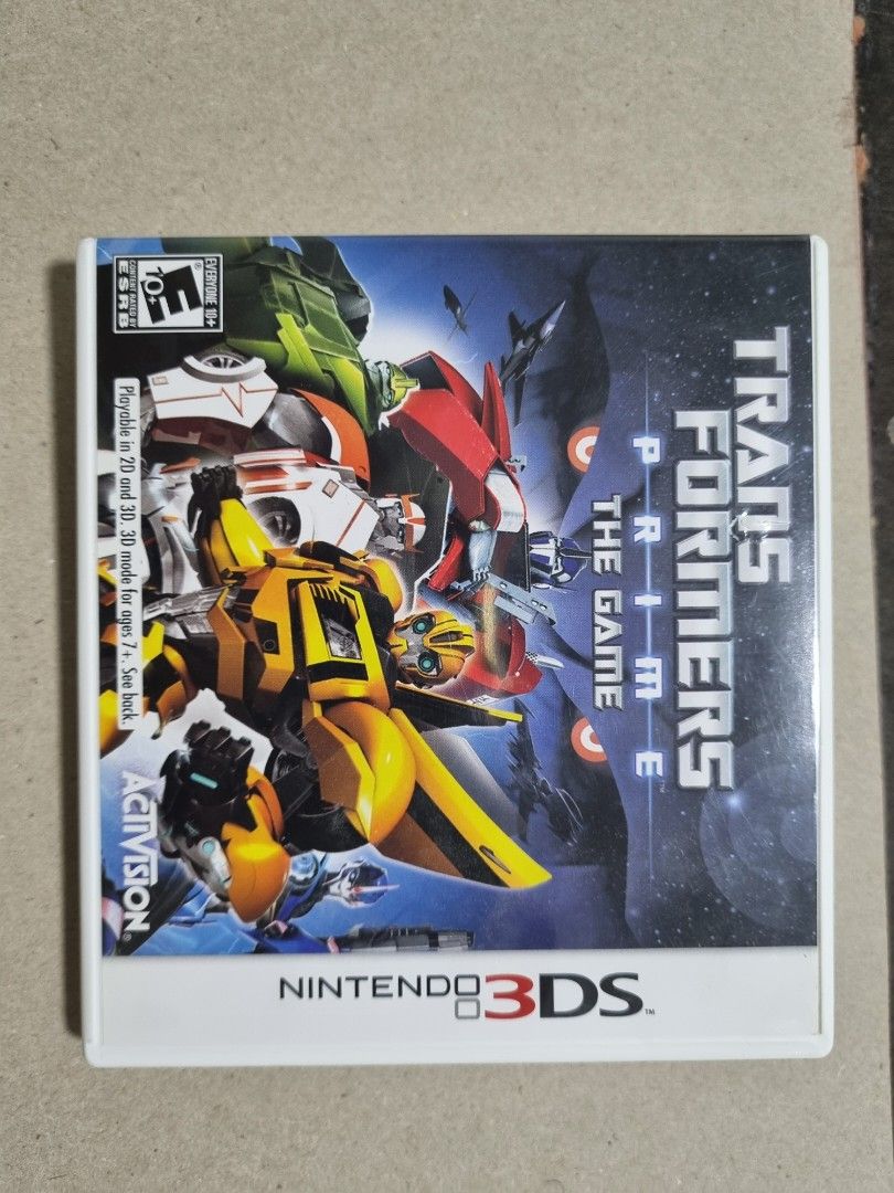 Nintendo 3ds game - Transformers, Video Gaming, Video Games, Nintendo ...