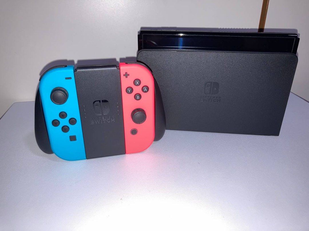 Nintendo Switch OLED (128GB SD card), Video Gaming, Video Game Consoles ...