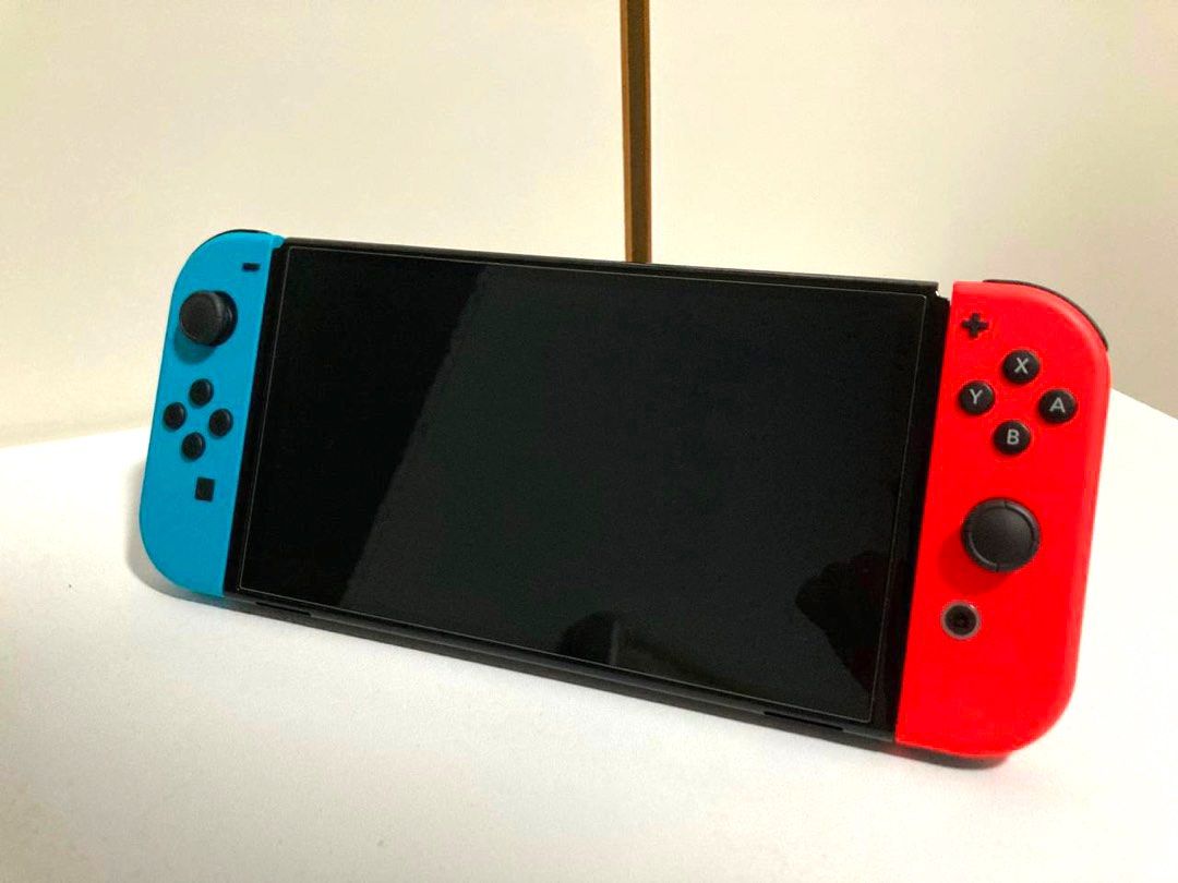 Nintendo Switch OLED (128GB SD card), Video Gaming, Video Game Consoles ...
